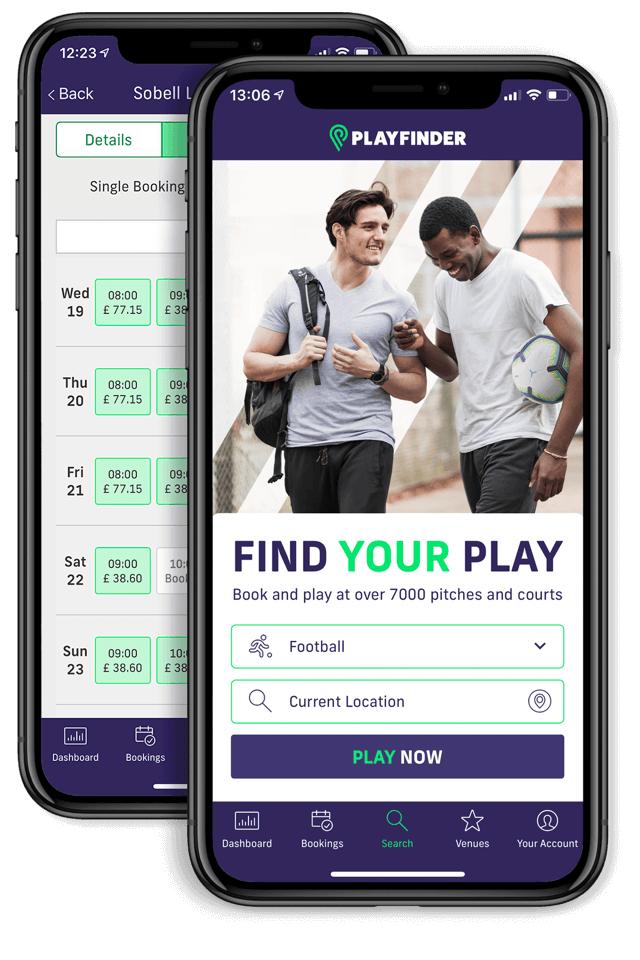 Download the Playfinder App | Available on iOS and Android