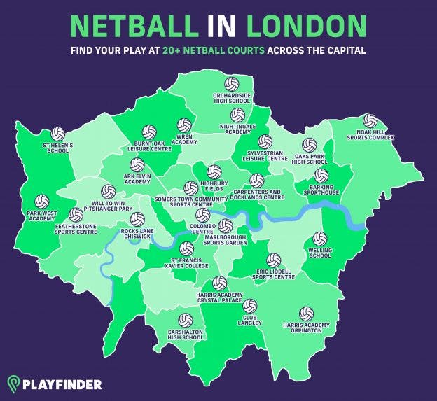 Where to play netball during the Vitality World Cup | Playfinder Blog